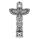 Maya Totem Engraving Vector Illustration, Vectors | GraphicRiver