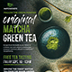 Matcha Asian Tea Flyer, Print Templates | GraphicRiver