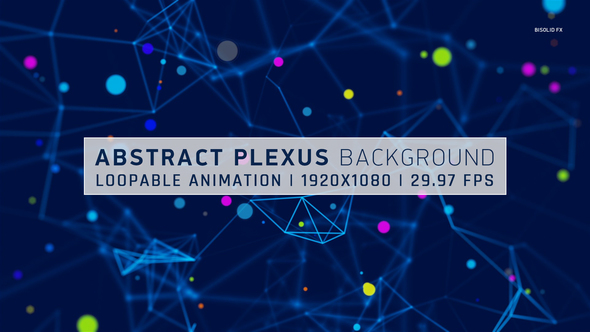 Abstract Plexus Background, Motion Graphics | VideoHive