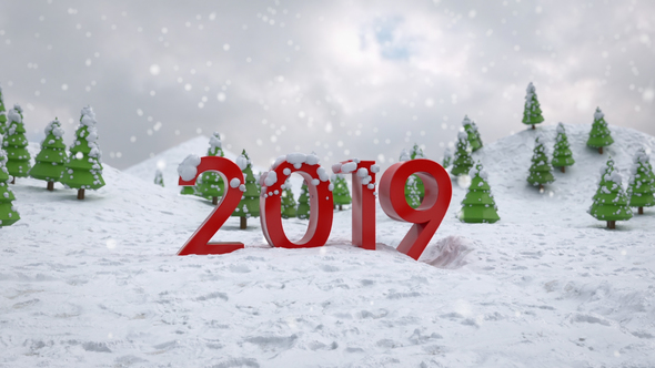 2019 New Year Logo by Met-Out | VideoHive