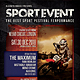 Sport Event Flyer / Poster, Print Templates | GraphicRiver