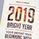 Bright Year Party Poster Flyer Template, Print Templates | GraphicRiver