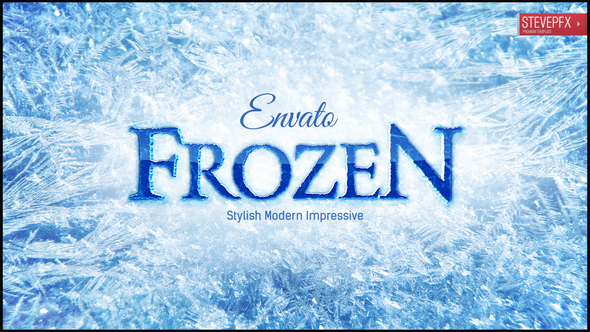 Frozen Ice Logo by stevepfx | VideoHive