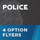 Police Flyers – 4 Options, Print Templates | GraphicRiver
