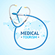 Medical Tourism Concept Banner Card, Vectors | GraphicRiver