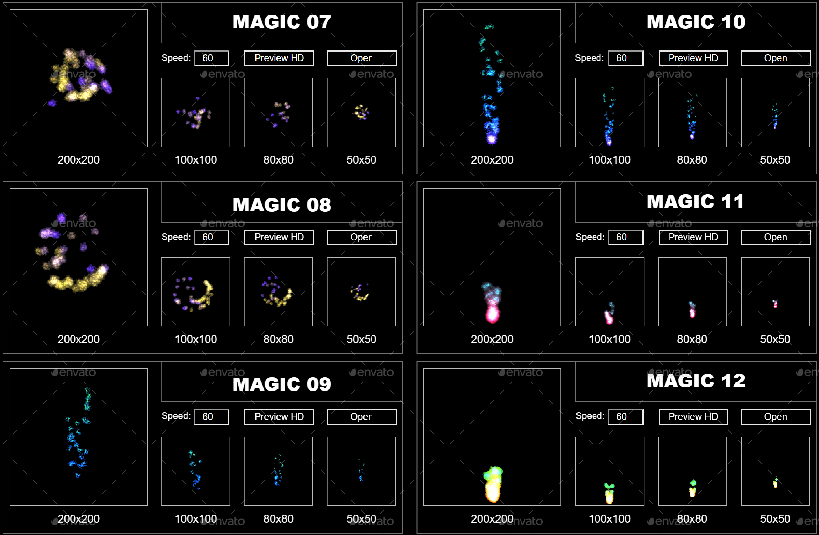 Ultimate Sprites FX Pack, Game Assets | GraphicRiver