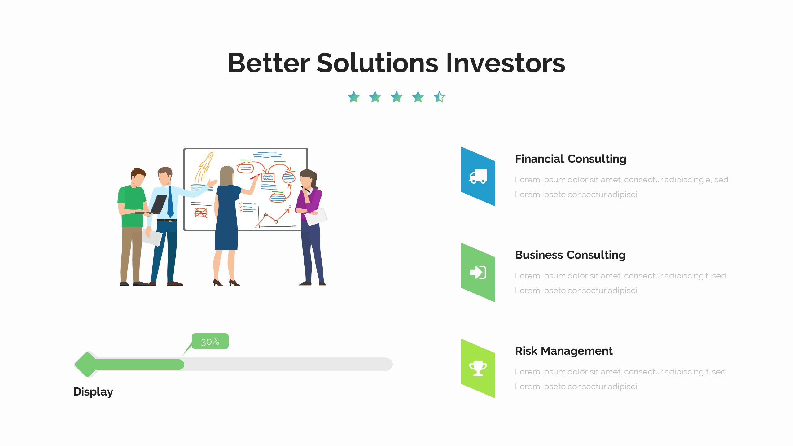 Growth Strategy Pitch Deck Powerpoint Template, Presentation Templates