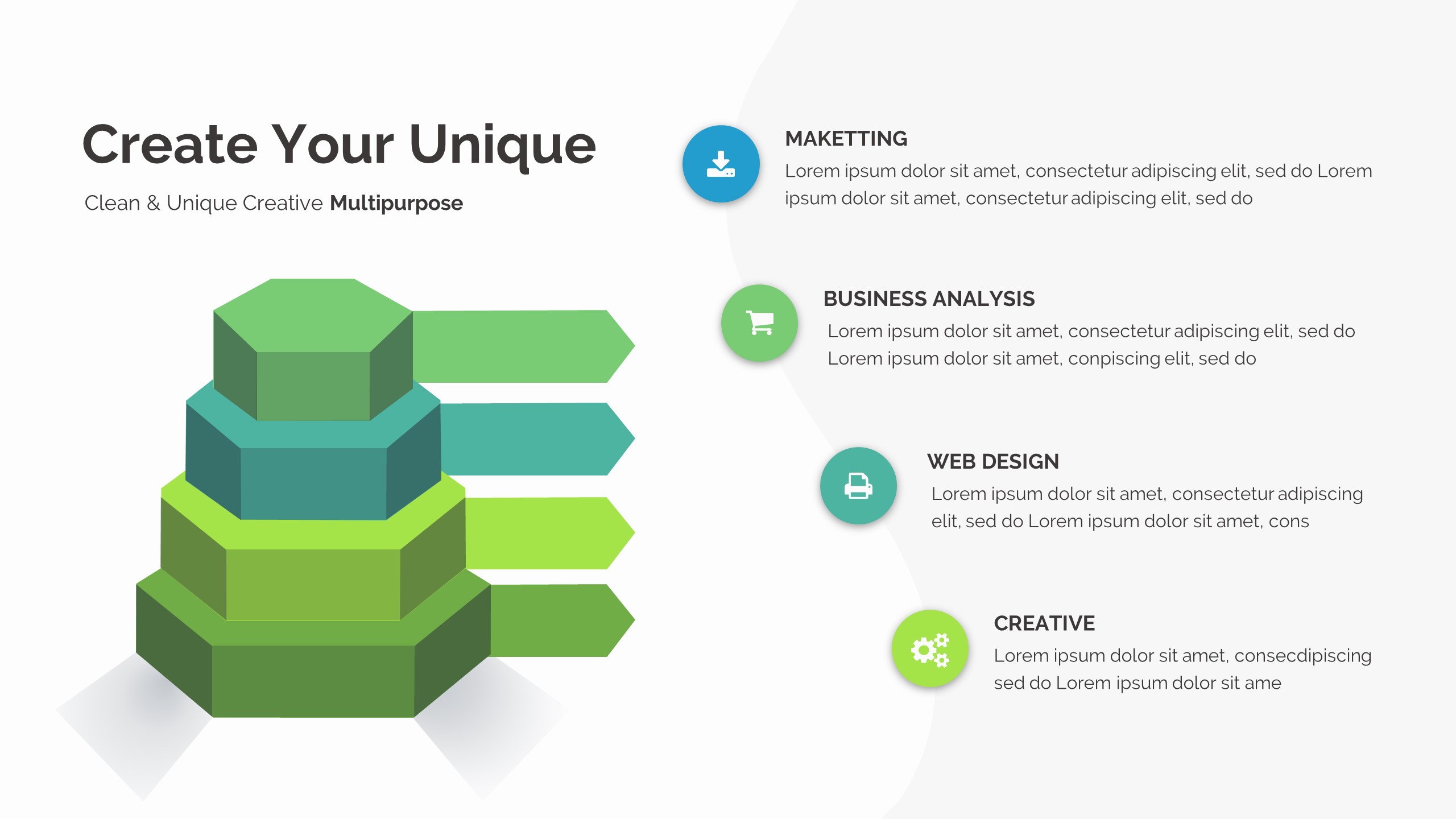 Growth Strategy Pitch Deck Powerpoint Template, Presentation Templates