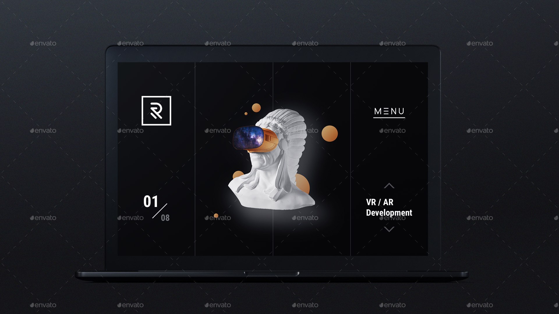 VR + Device Sculptures Mock-Up, Graphics | GraphicRiver