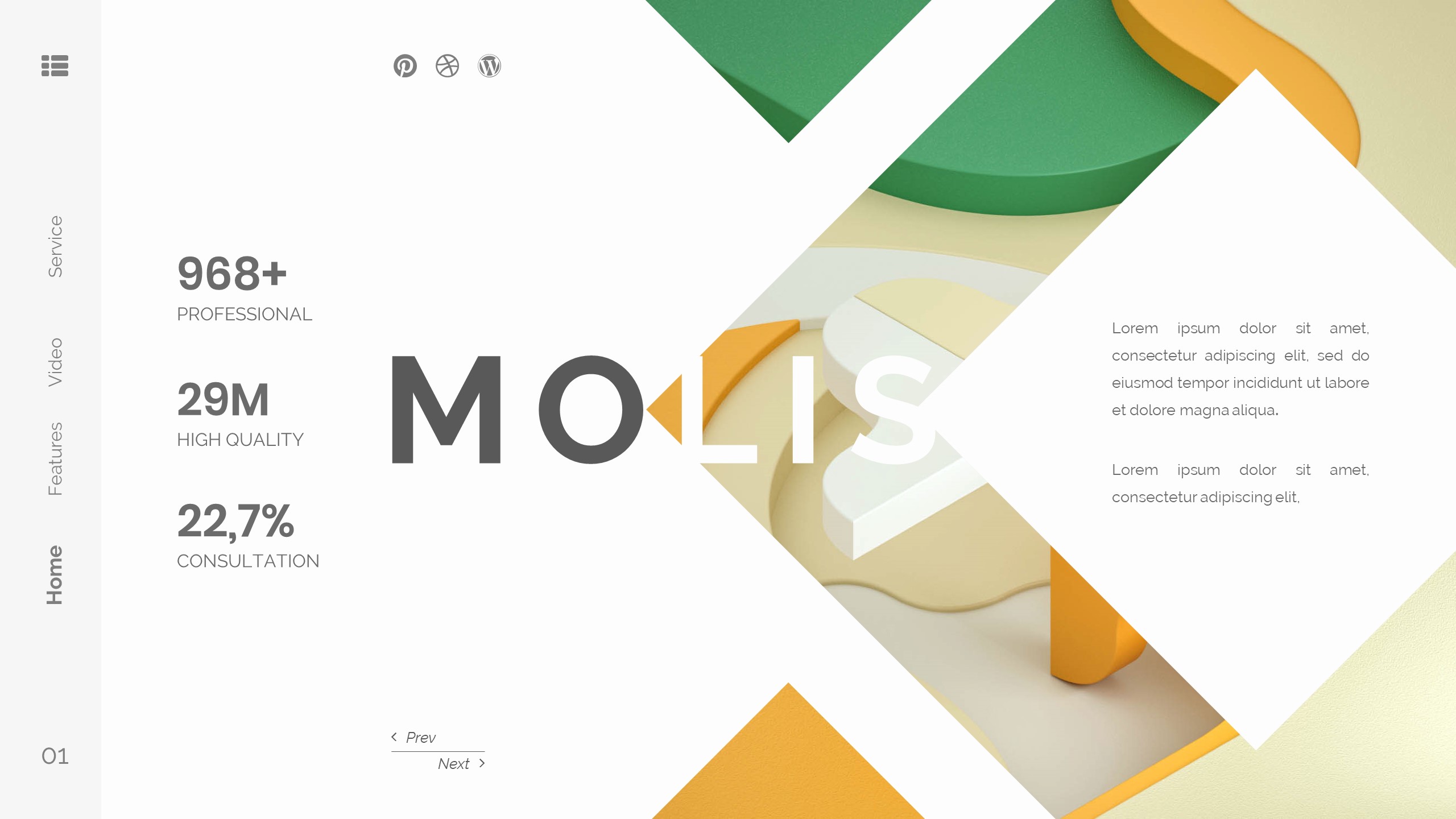 Molis Premium Powerpoint Template, Presentation Templates | GraphicRiver