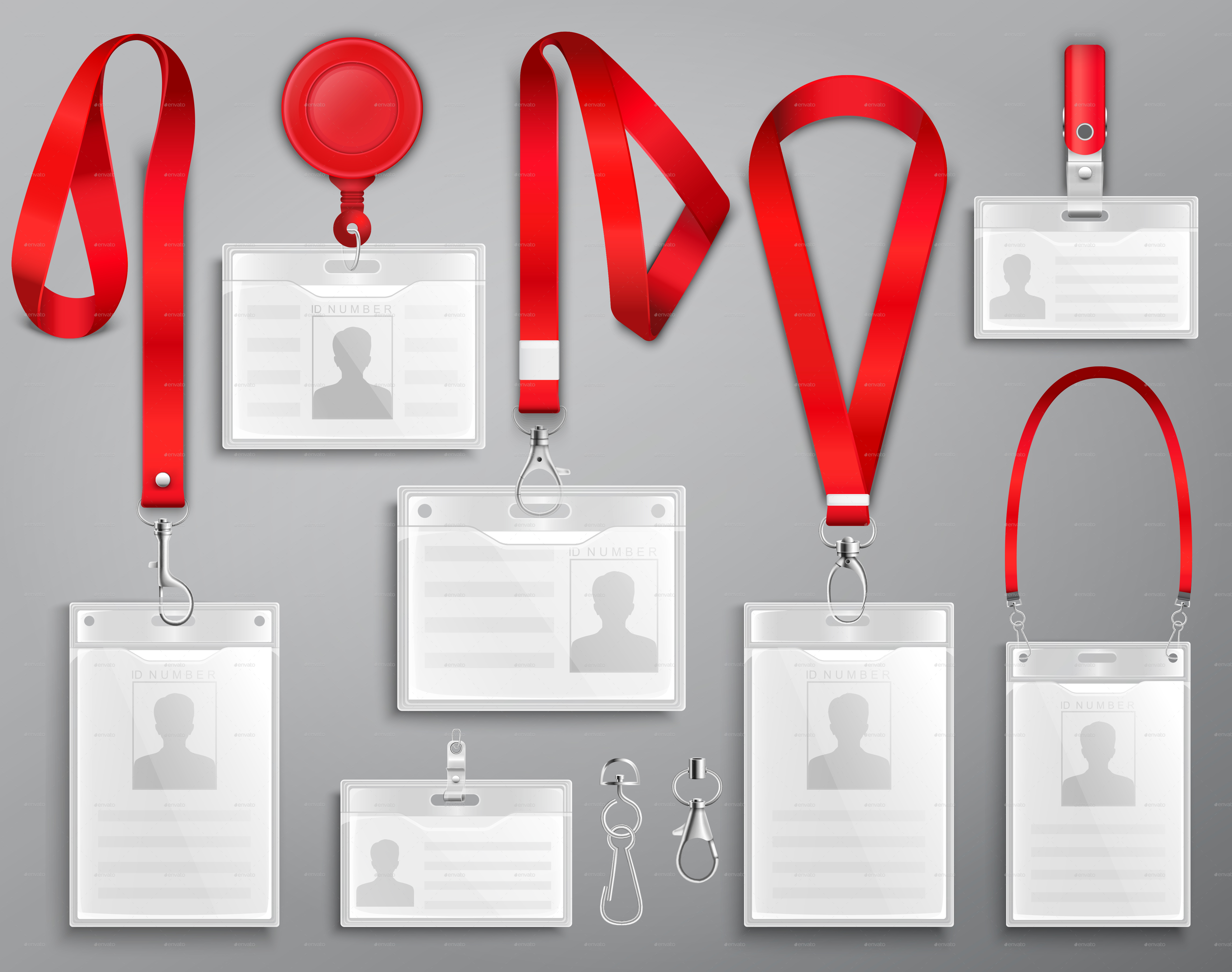 Set of Realistic Badges, Vectors | GraphicRiver