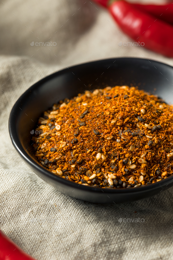 Organic Japanese Seven Spice Shichimi Stock Photo by bhofack2 | PhotoDune
