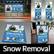 Snow Removal Service Advertising Bundle by OWPictures | GraphicRiver