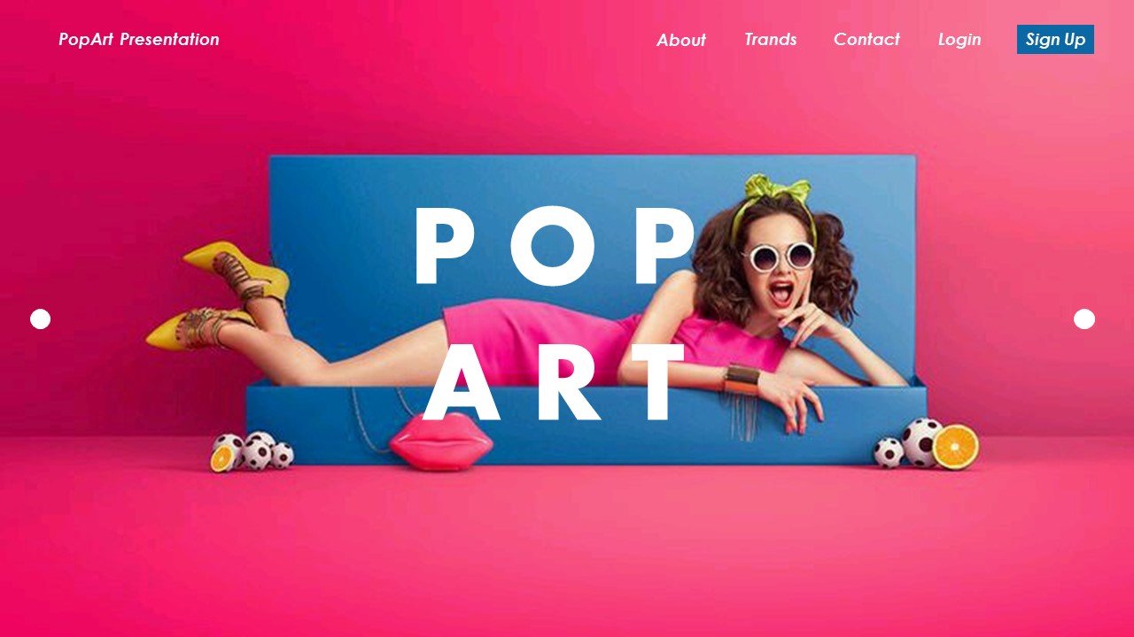 Pop Art Creative Keynote Templates, Presentation Templates | GraphicRiver