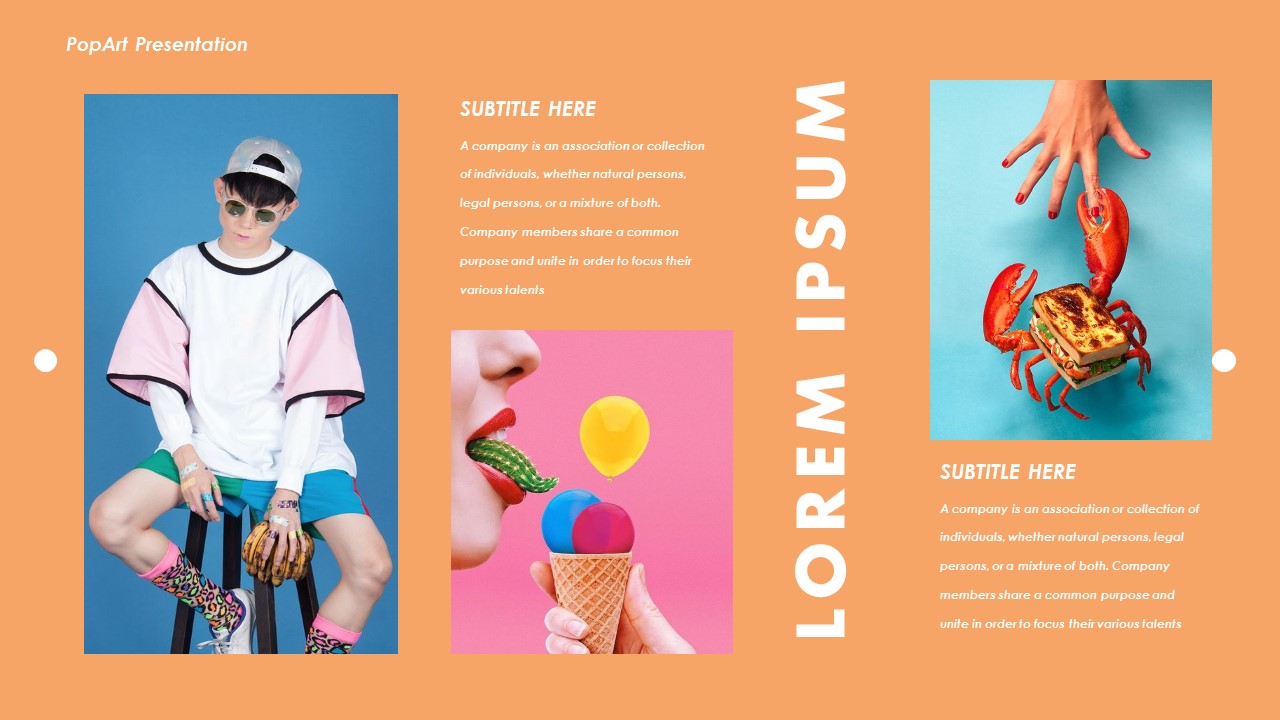 Pop Art Creative Keynote Templates, Presentation Templates | GraphicRiver