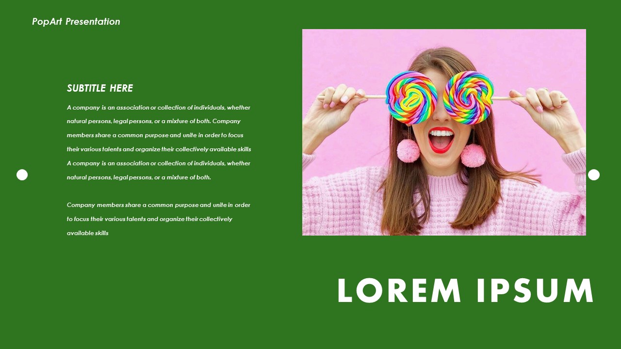 Pop Art Creative Keynote Templates, Presentation Templates | GraphicRiver