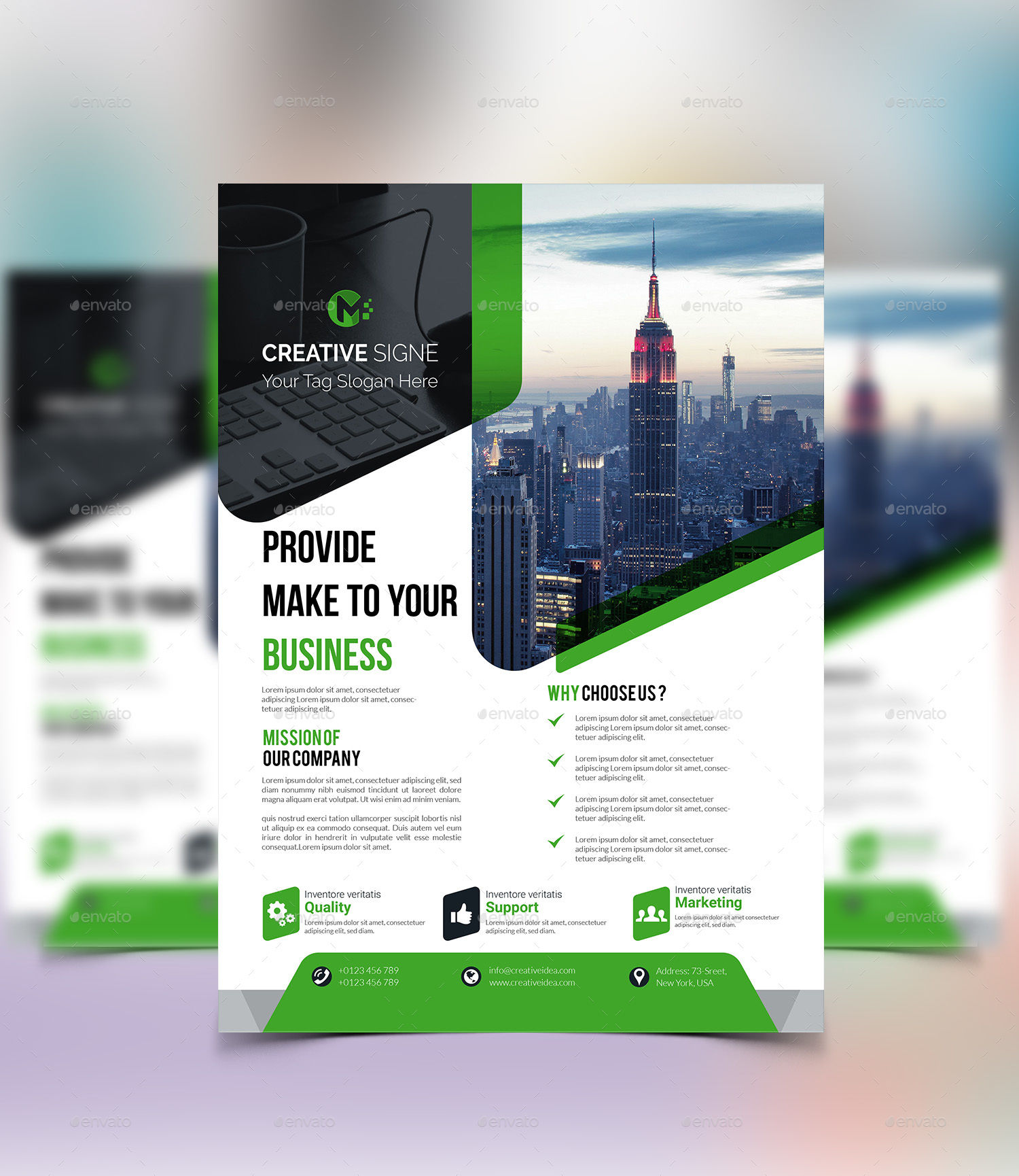 Flyer Bundle, Print Templates | GraphicRiver