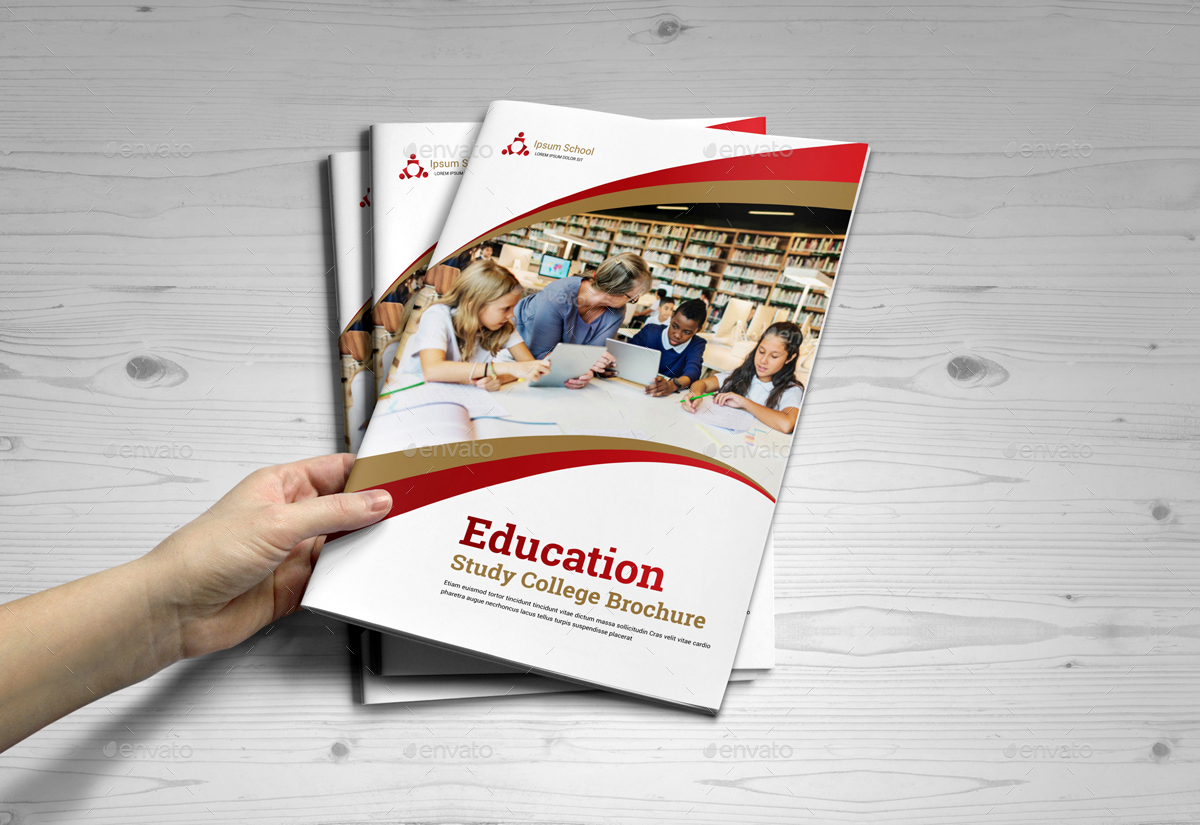 Education Brochure Indesign Template v4, Print Templates | GraphicRiver