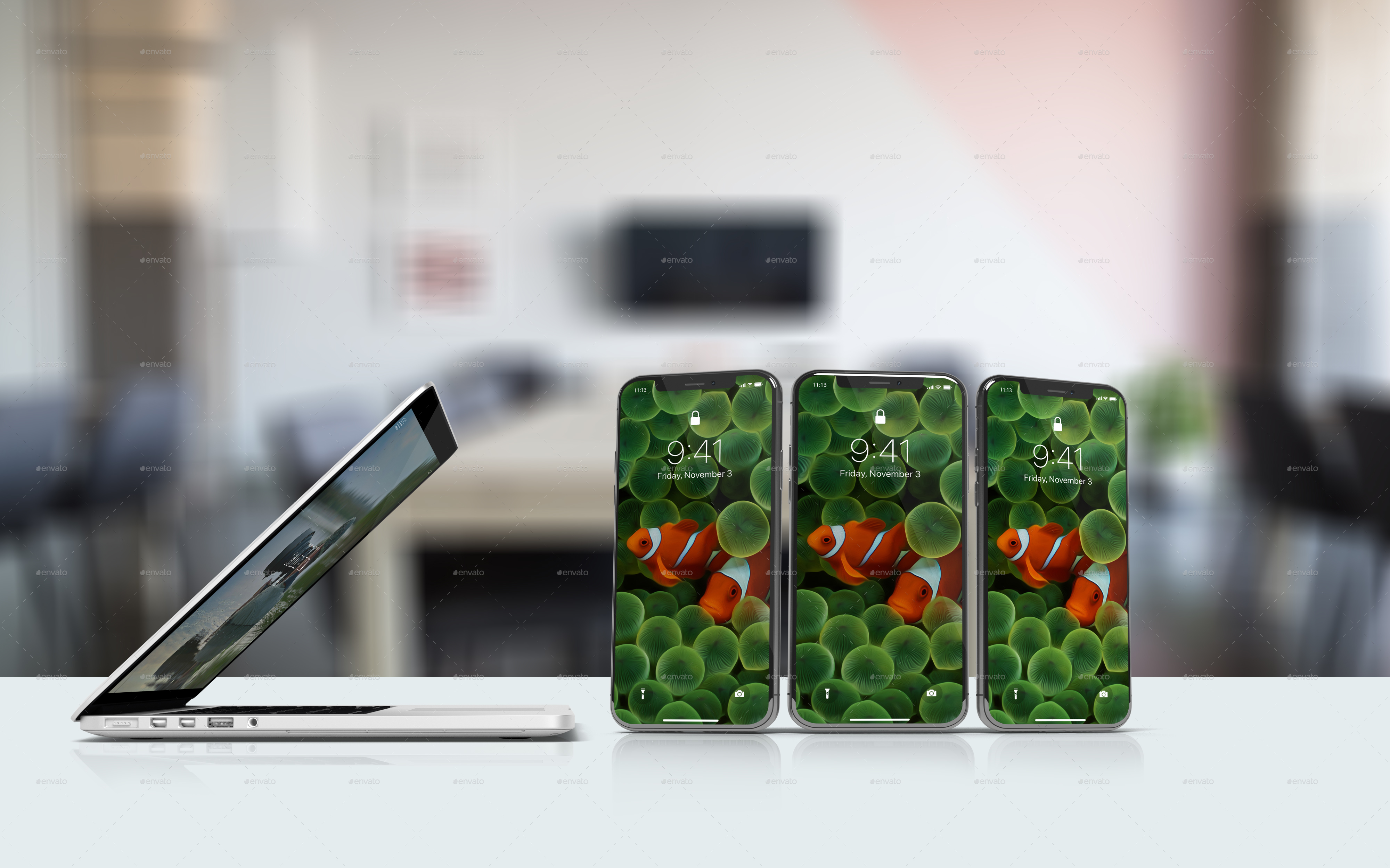 Multi Devices Responsive Website Mockup, Graphics | GraphicRiver