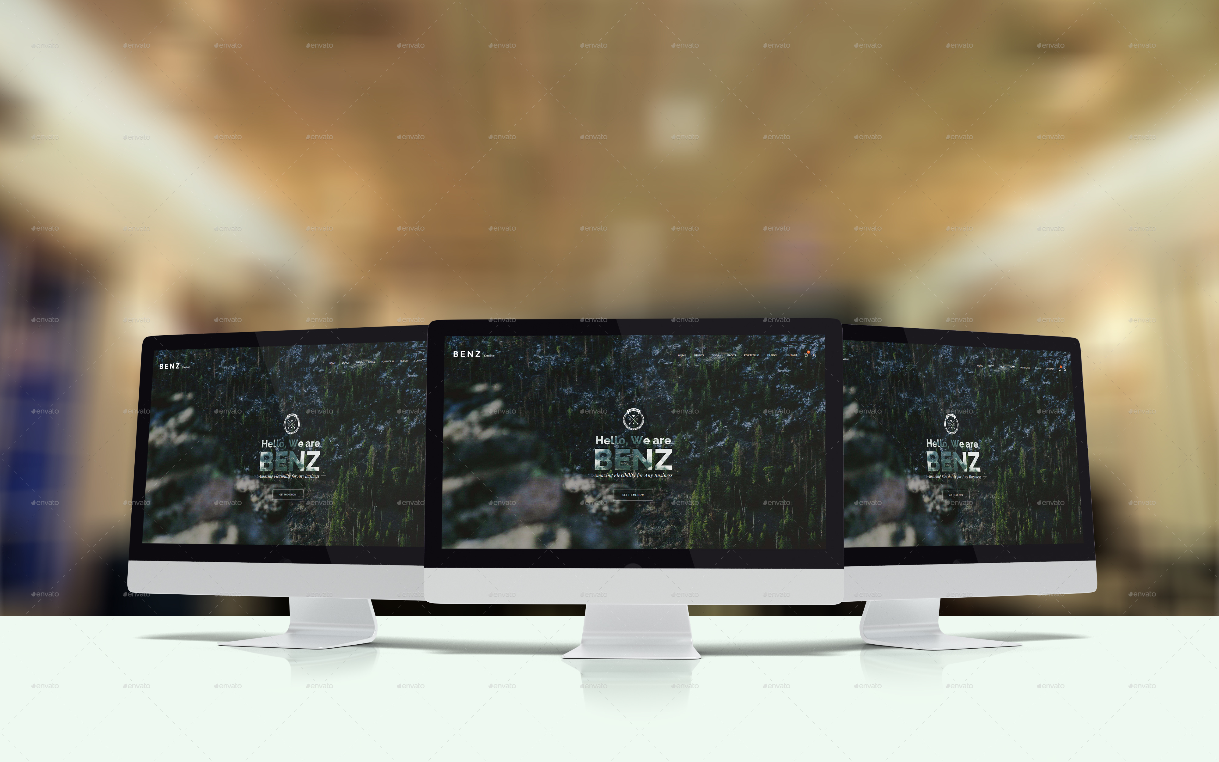 Multi Devices Responsive Website Mockup, Graphics | GraphicRiver