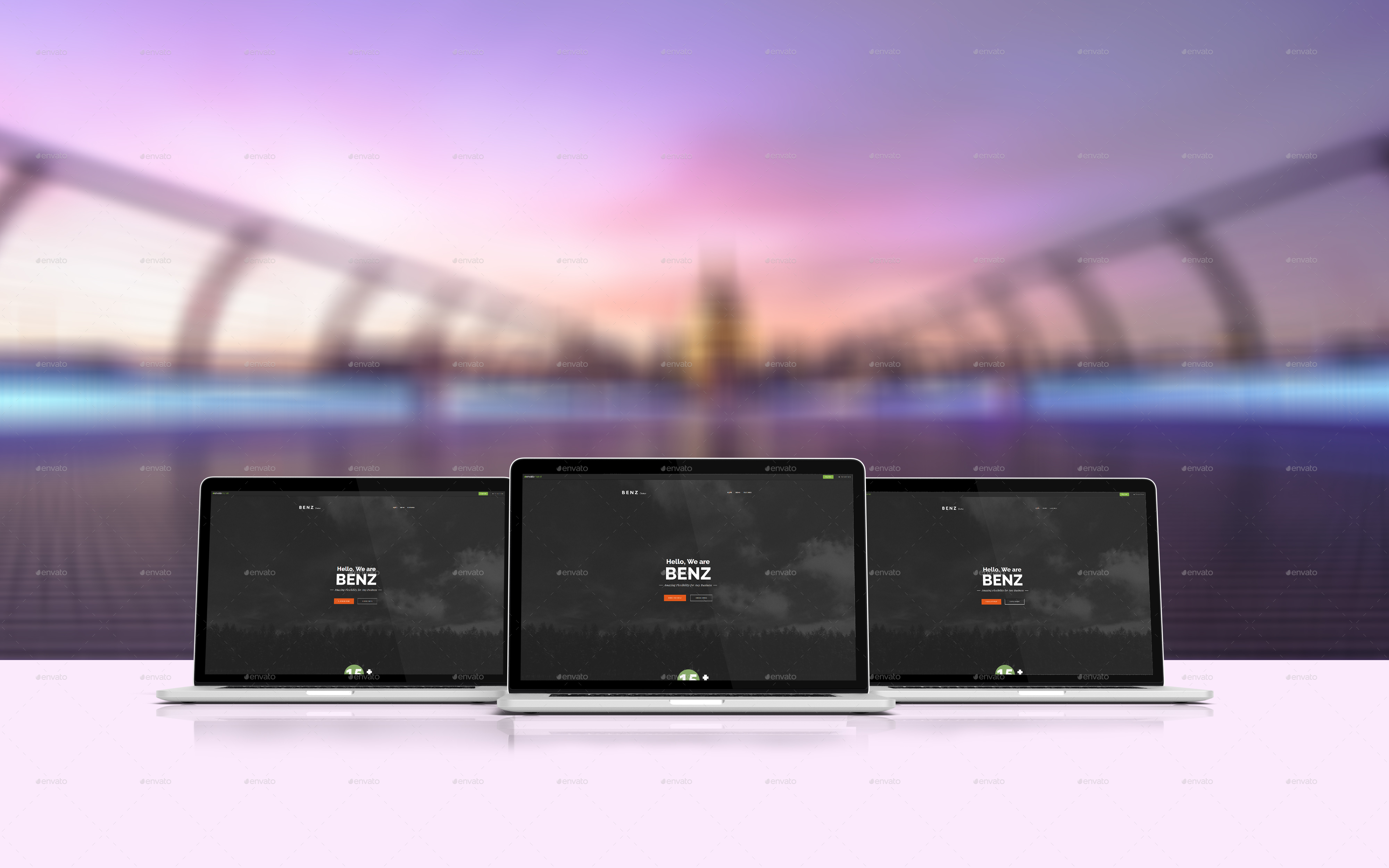 Multi Devices Responsive Website Mockup, Graphics | GraphicRiver