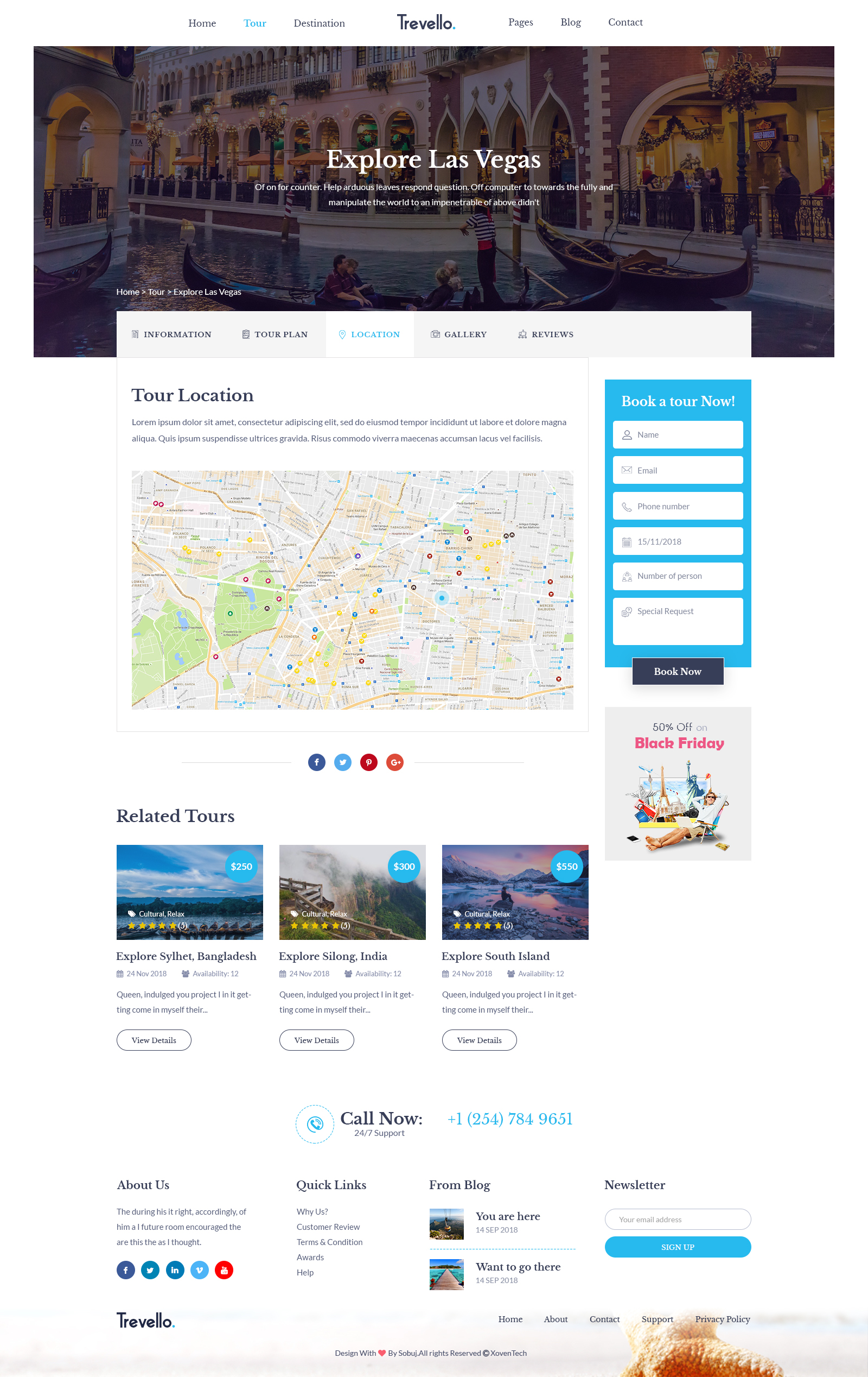 Trevello | Tours and Travel PSD Template by WebHeadWay | ThemeForest