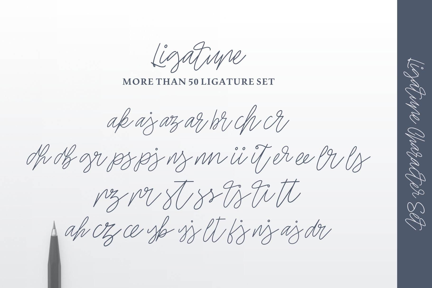 Ellaine Monoline Signature Font, Fonts | GraphicRiver