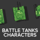 Main War Tank Characters, Game Assets | GraphicRiver