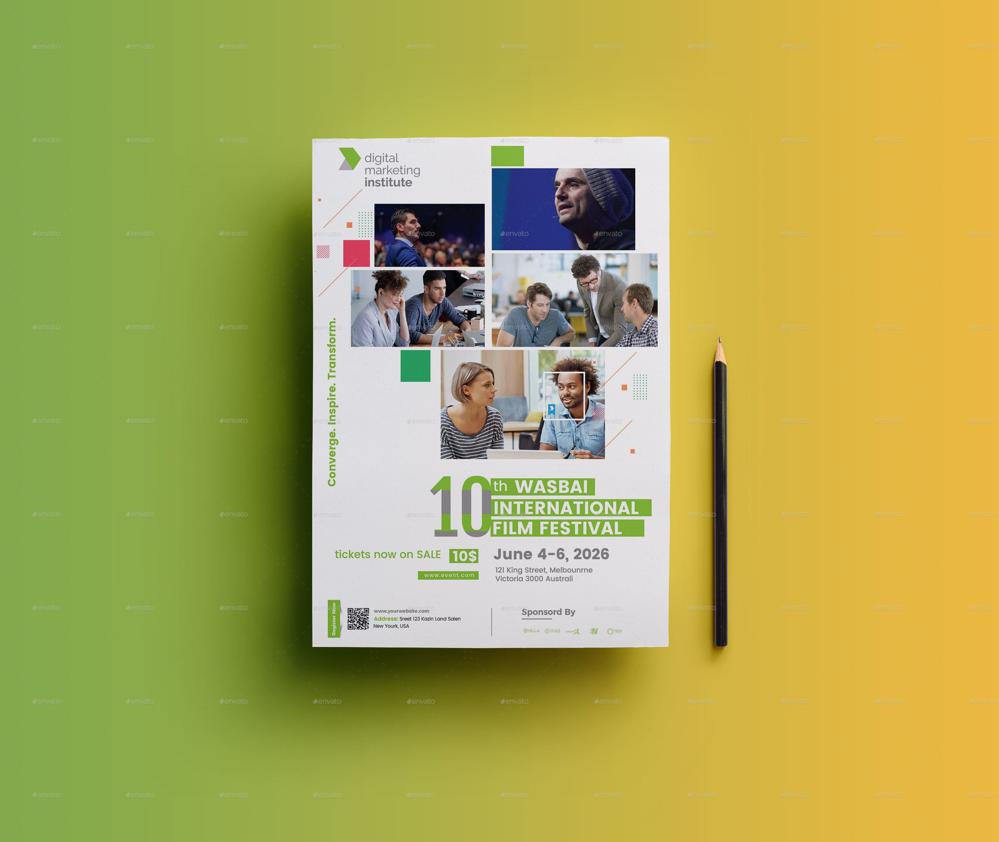 Event/Conference Flyer Bundle, Print Templates | GraphicRiver