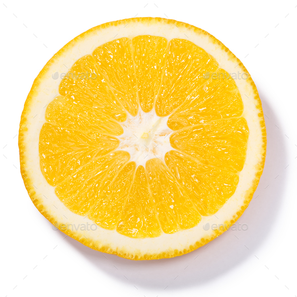 Orange wheel isolated, top, paths Stock Photo by maxsol7 | PhotoDune