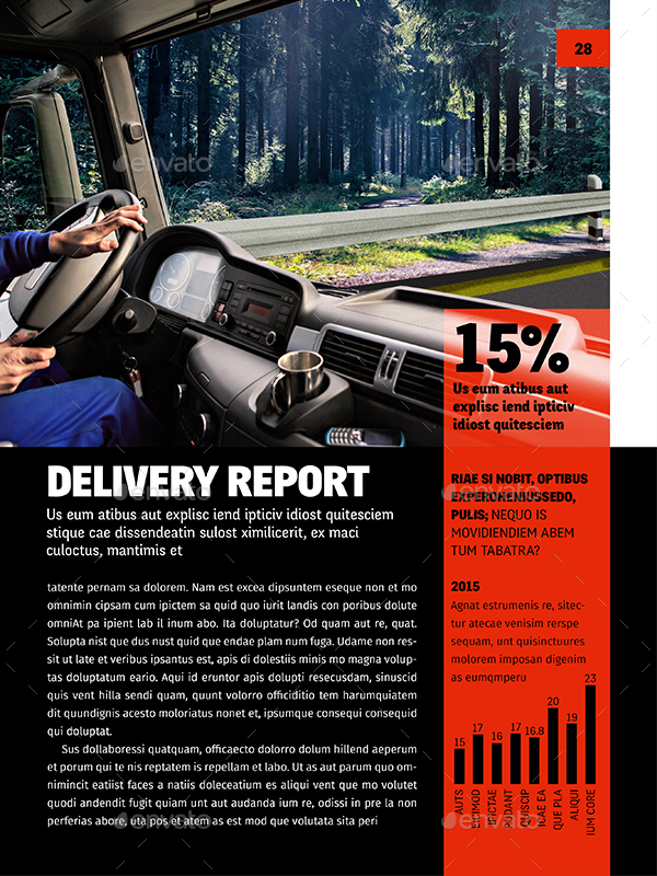 Annual e-Report 36 pages, ePublishing | GraphicRiver