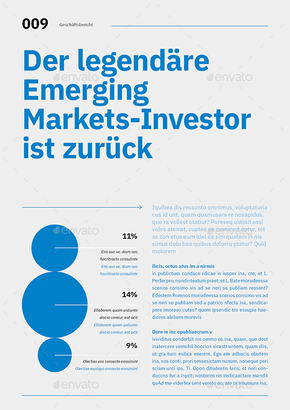 Bilingual Annual Report 30 pages, Print Templates | GraphicRiver
