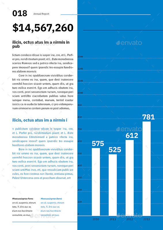 Bilingual Annual Report 30 pages, Print Templates | GraphicRiver