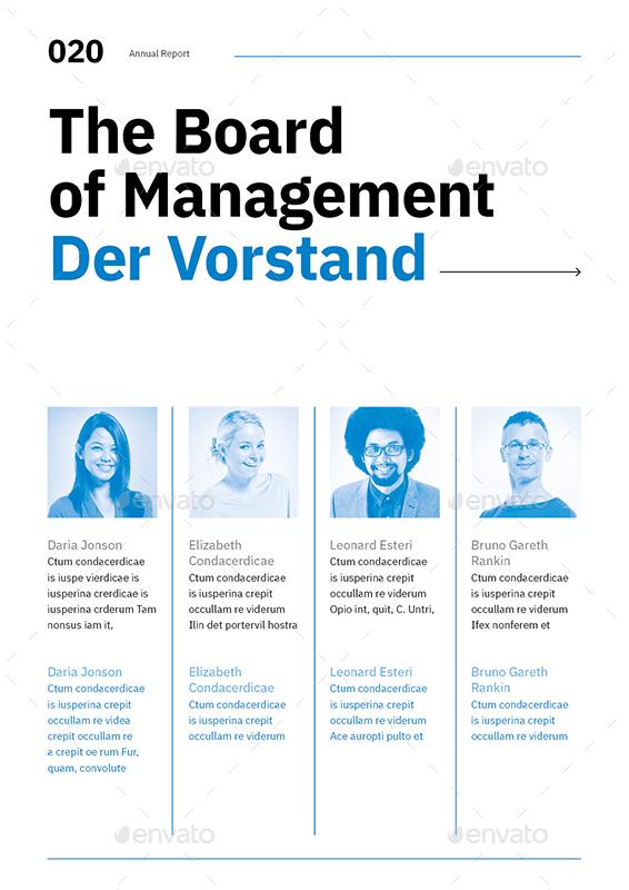 Bilingual Annual Report 30 pages, Print Templates | GraphicRiver