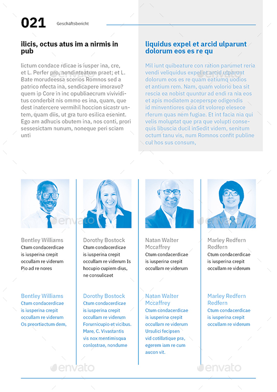 Bilingual Annual Report 30 pages, Print Templates | GraphicRiver