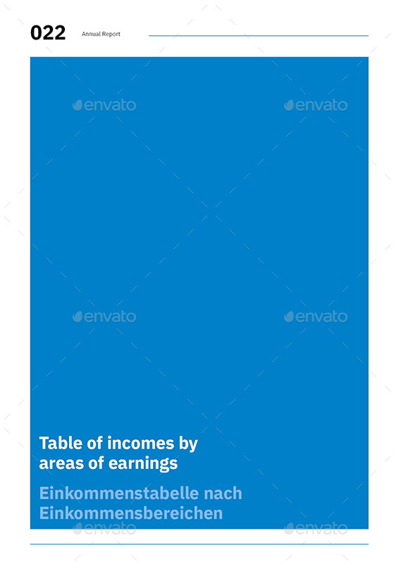 Bilingual Annual Report 30 pages, Print Templates | GraphicRiver