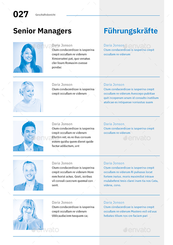 Bilingual Annual Report 30 pages, Print Templates | GraphicRiver