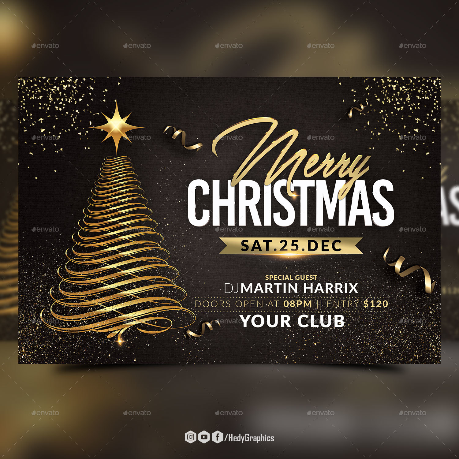Christmas Flyer, Print Templates | GraphicRiver