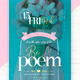 Be A Poem Flyer Template, Print Templates | GraphicRiver