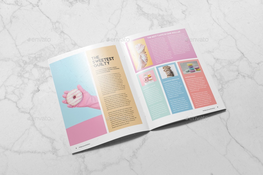 Modern Colorful Newsletter Vol. 5, Print Templates | GraphicRiver