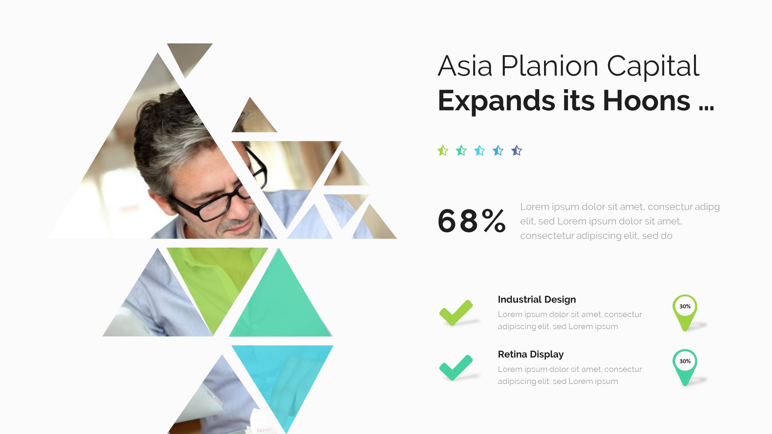 Financial Growth Pitch Deck Keynote Template, Presentation Templates