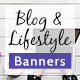 Blog & Lifestyle Web Banner Set, Web Elements | GraphicRiver