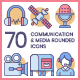 Communication Icons, Icons | GraphicRiver