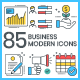 Modern Business Icons, Icons | GraphicRiver