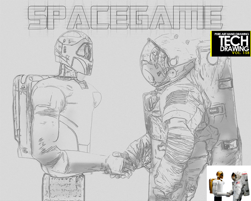 Pure Art Hand Drawing 158 – Tech Drawing, Add-ons | GraphicRiver