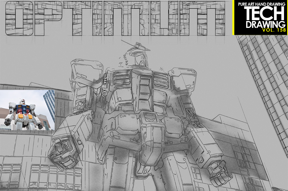 Pure Art Hand Drawing 158 – Tech Drawing, Add-ons | GraphicRiver