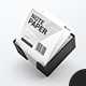 Note Paper Cube Plastic Holder Mockup, Graphics | GraphicRiver