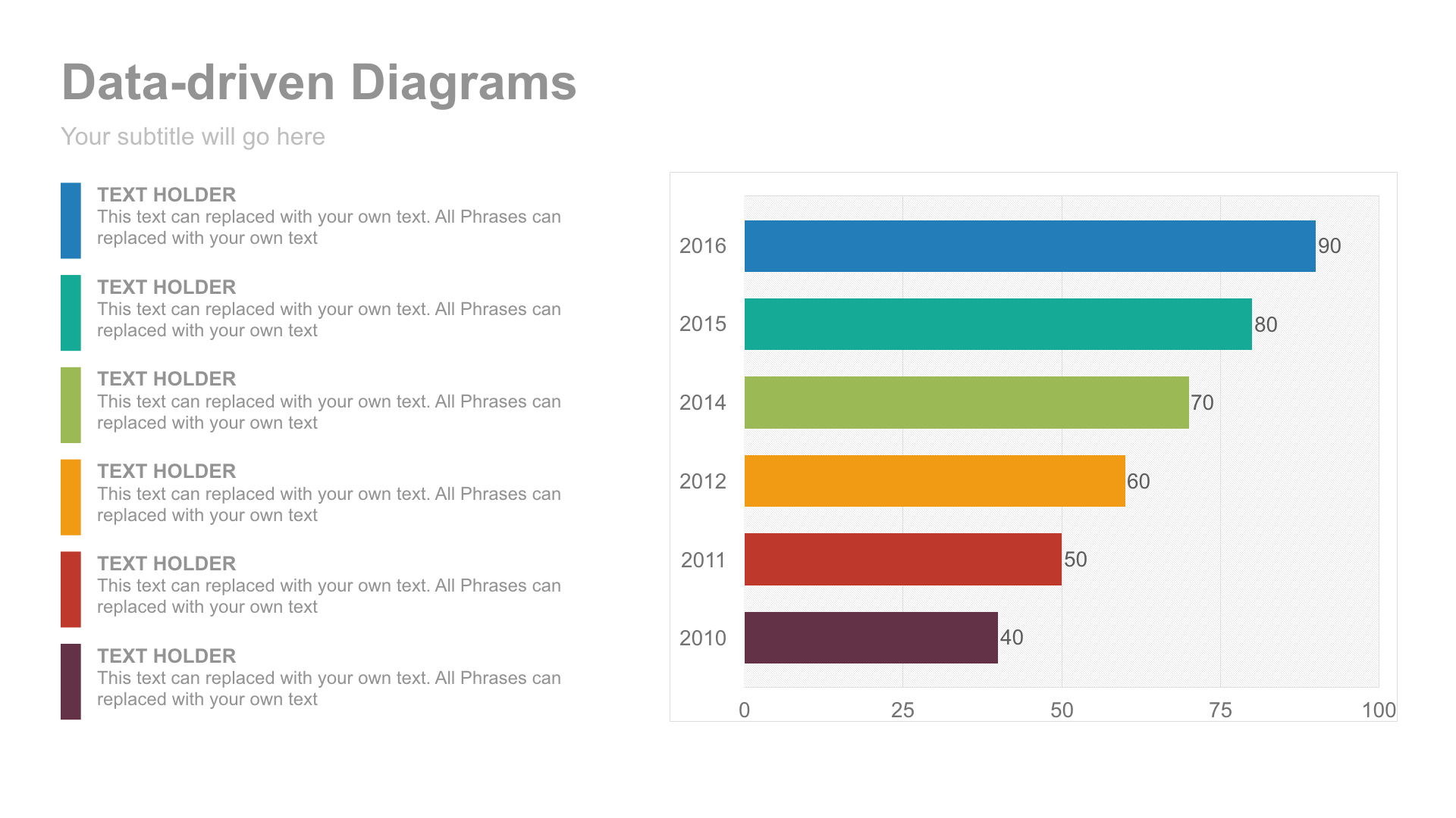 Data Charts Keynote Presentation Template, Presentation Templates ...