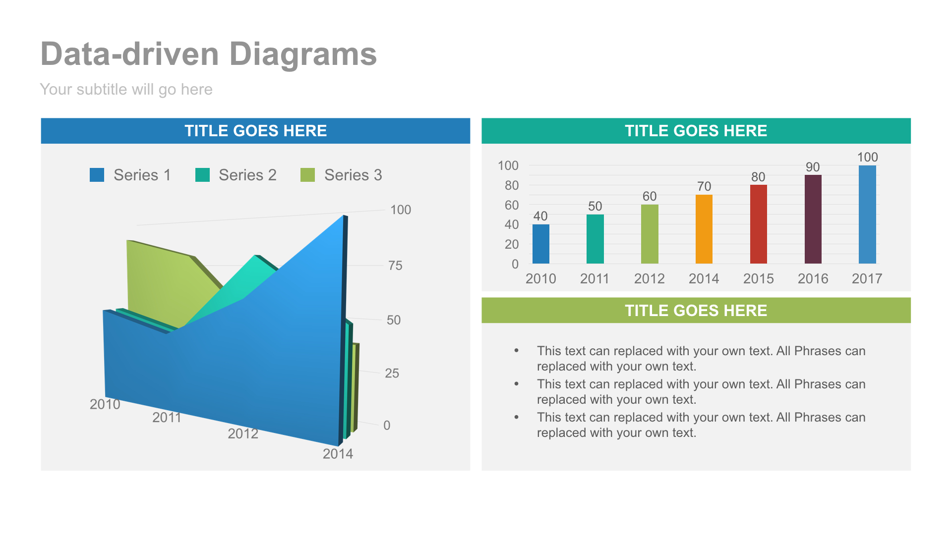 Data Charts Keynote Presentation Template, Presentation Templates ...