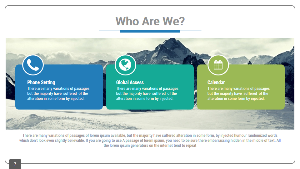 Simple Modern Keynote Presentation Template, Presentation Templates